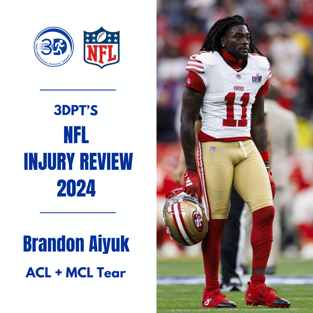 Week 7 Injury Report: Brandon Aiyuk’s ACL and MCL Tear - 3 Dimensional ...