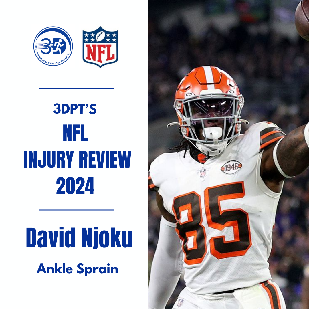 2024 NFL Week 4 - David Njoku - 3 Dimensional Physical Therapy