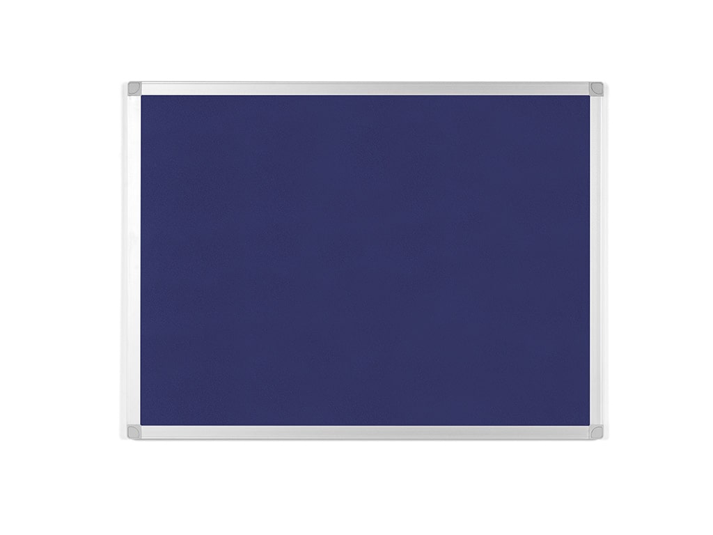 AYDA GRAY FELT BULLETIN BOARD - All Dry Erase