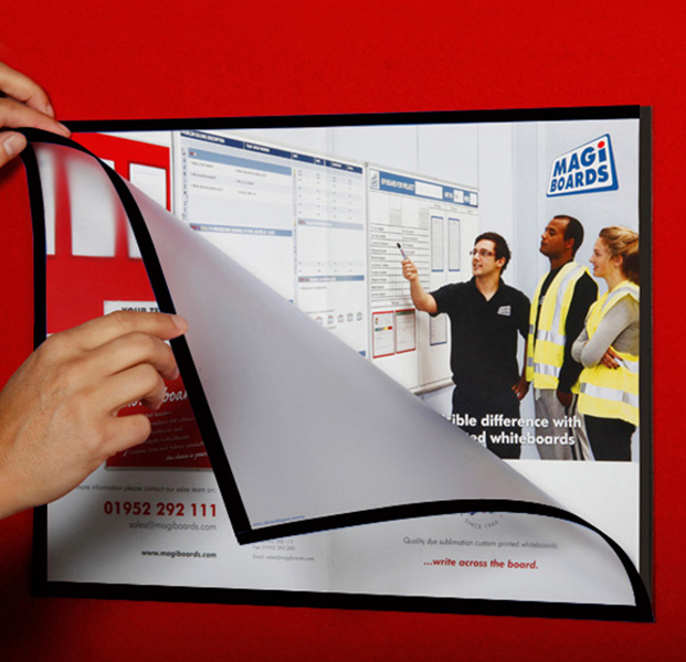 Magnetic Hanging Binder Rings - All Dry Erase