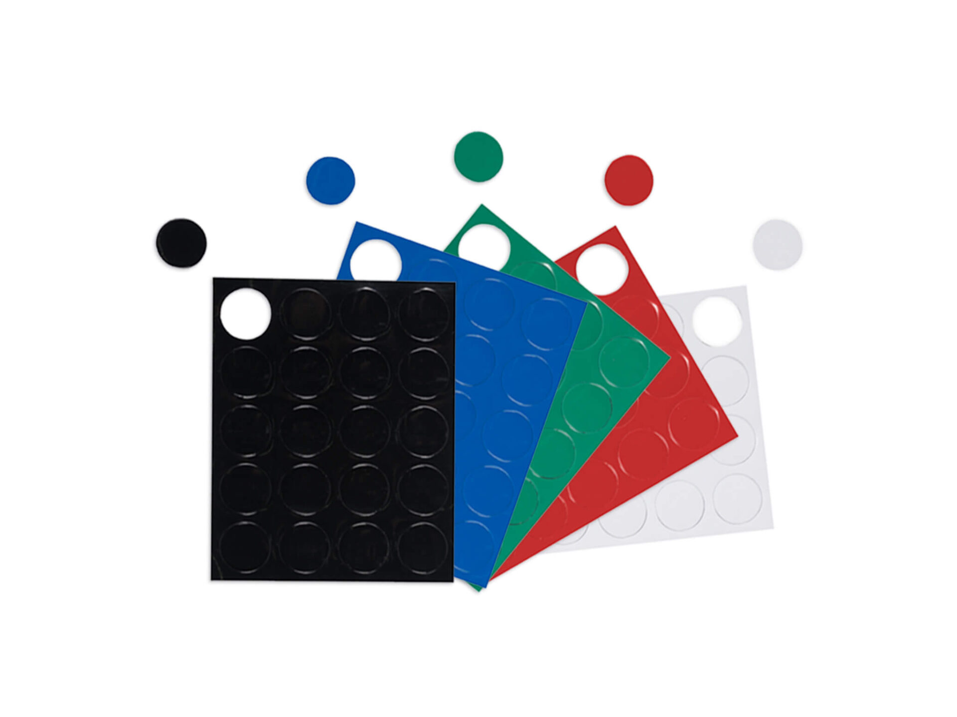 Magnetic Hanging Binder Rings - All Dry Erase