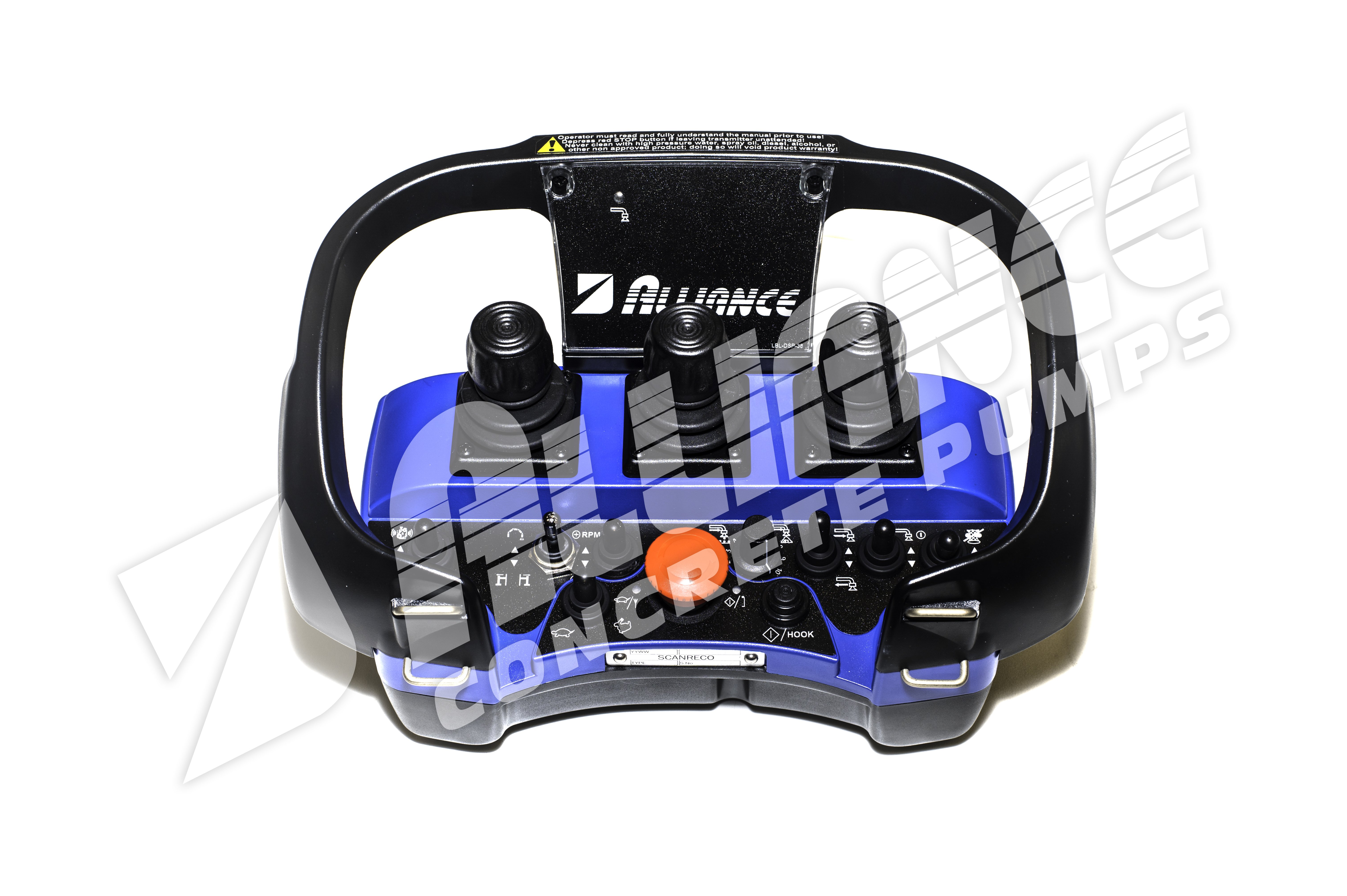 Transmitter, XY 3 Stick, Scanreco Mini - Alliance Concrete Pumps Online ...