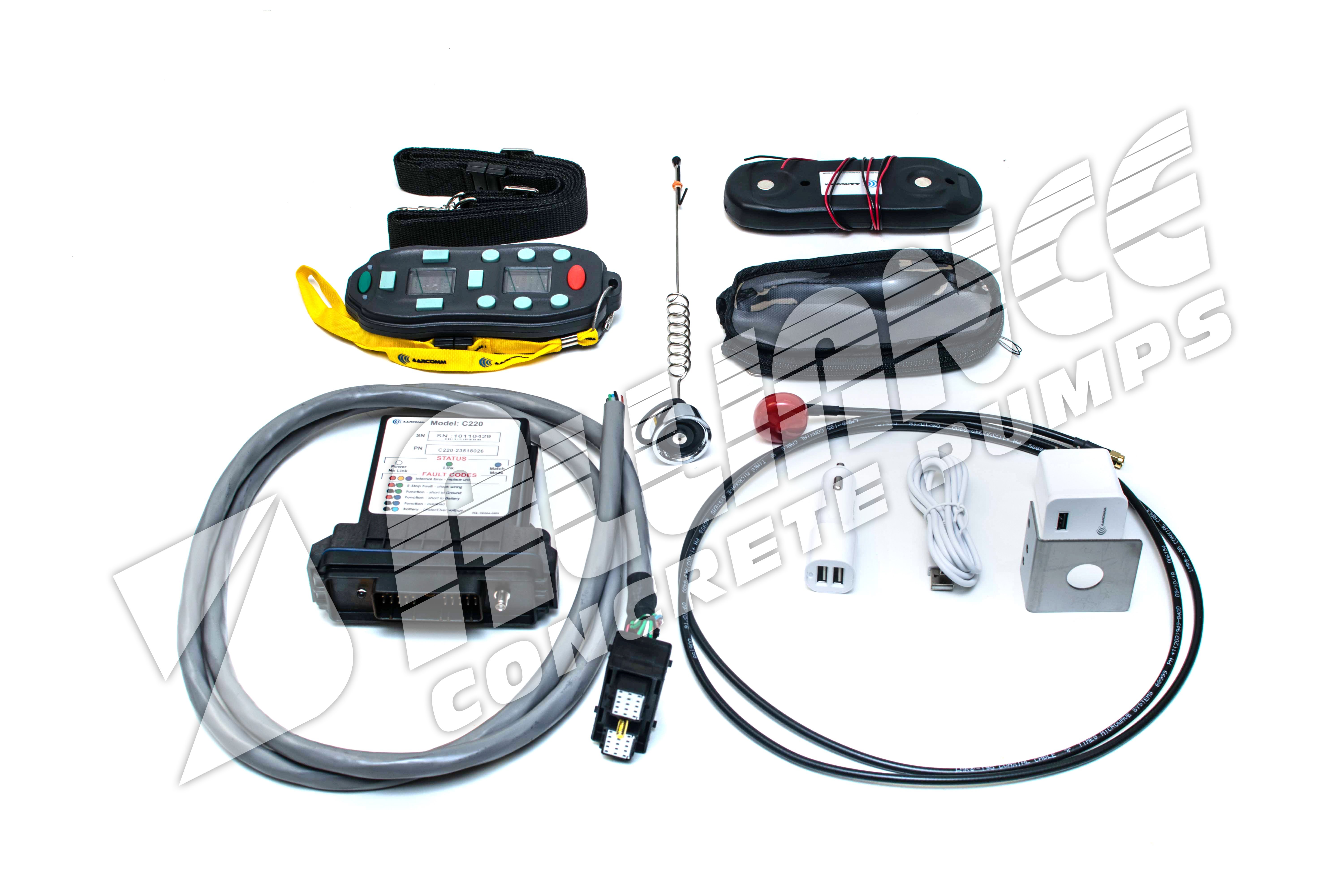 Aarcomm Remote System for Alliance Line Pump - Alliance Concrete Pumps ...