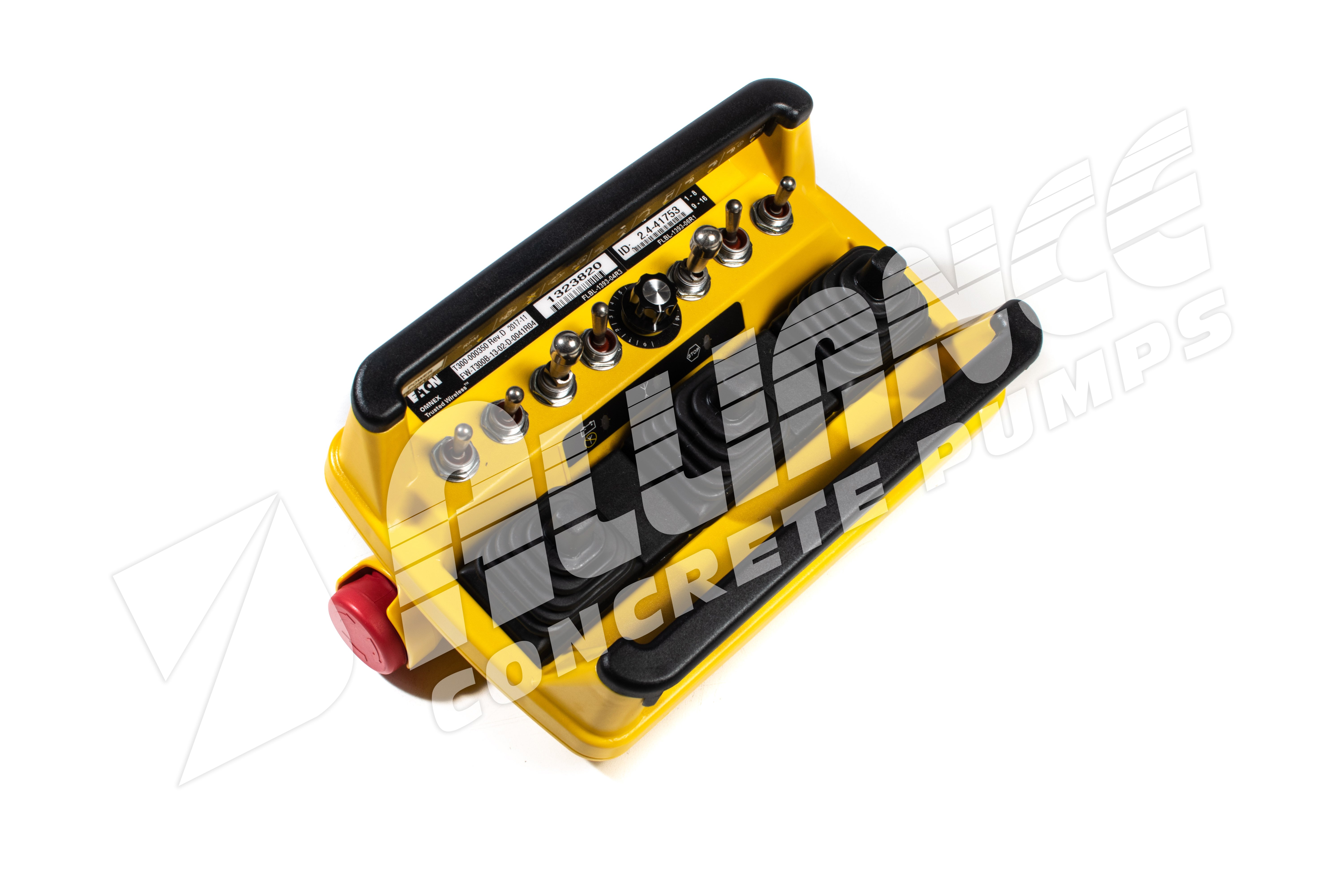 Remote Transmitter, Omnex T300, 5 Section - Alliance Concrete Pumps ...