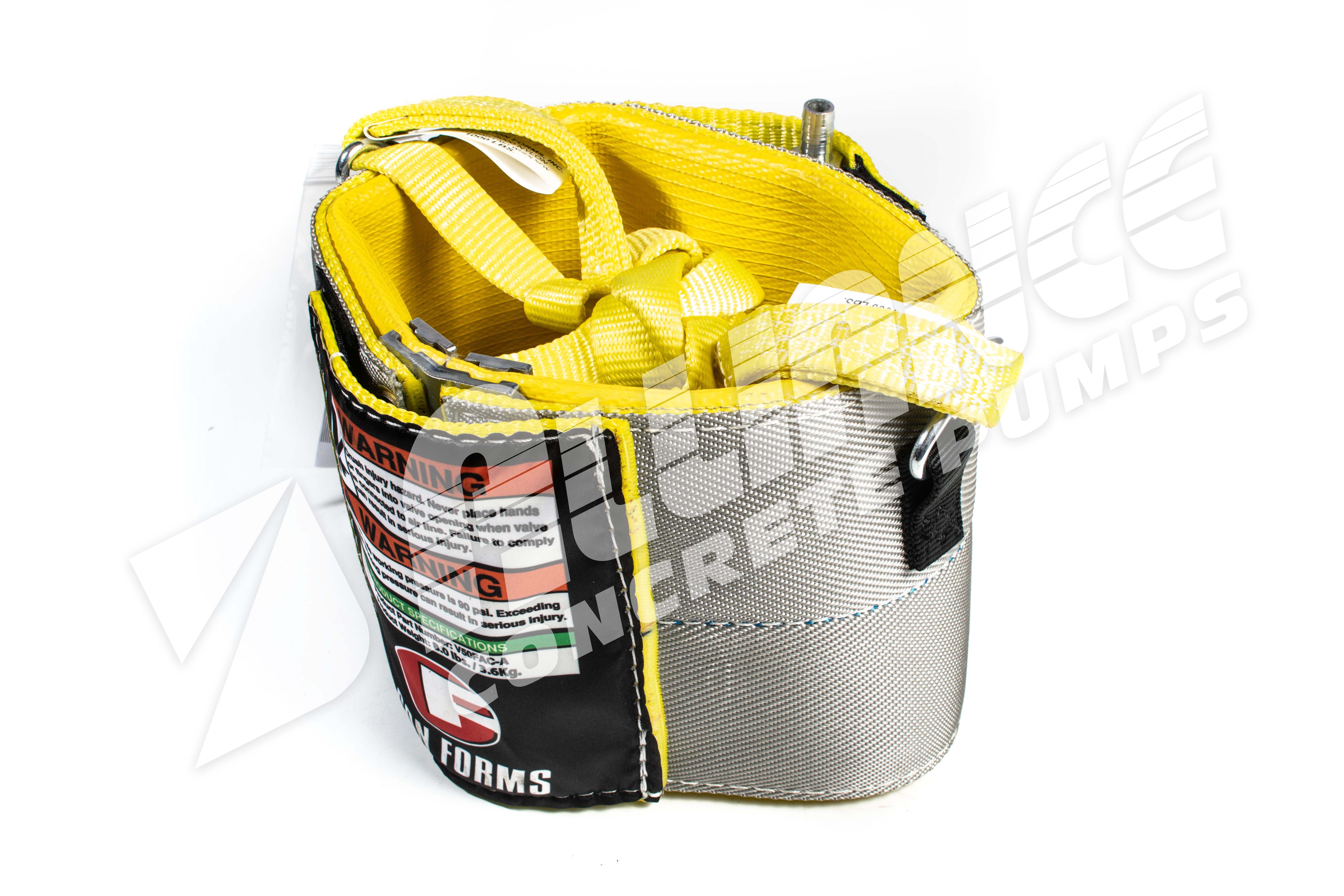 Fabric Air Cuff Only w/Valve, Con Forms - Alliance Concrete Pumps ...