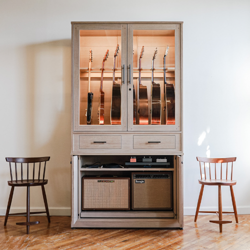 The Ideal Humidity For Your Guitars - American Music Furniture