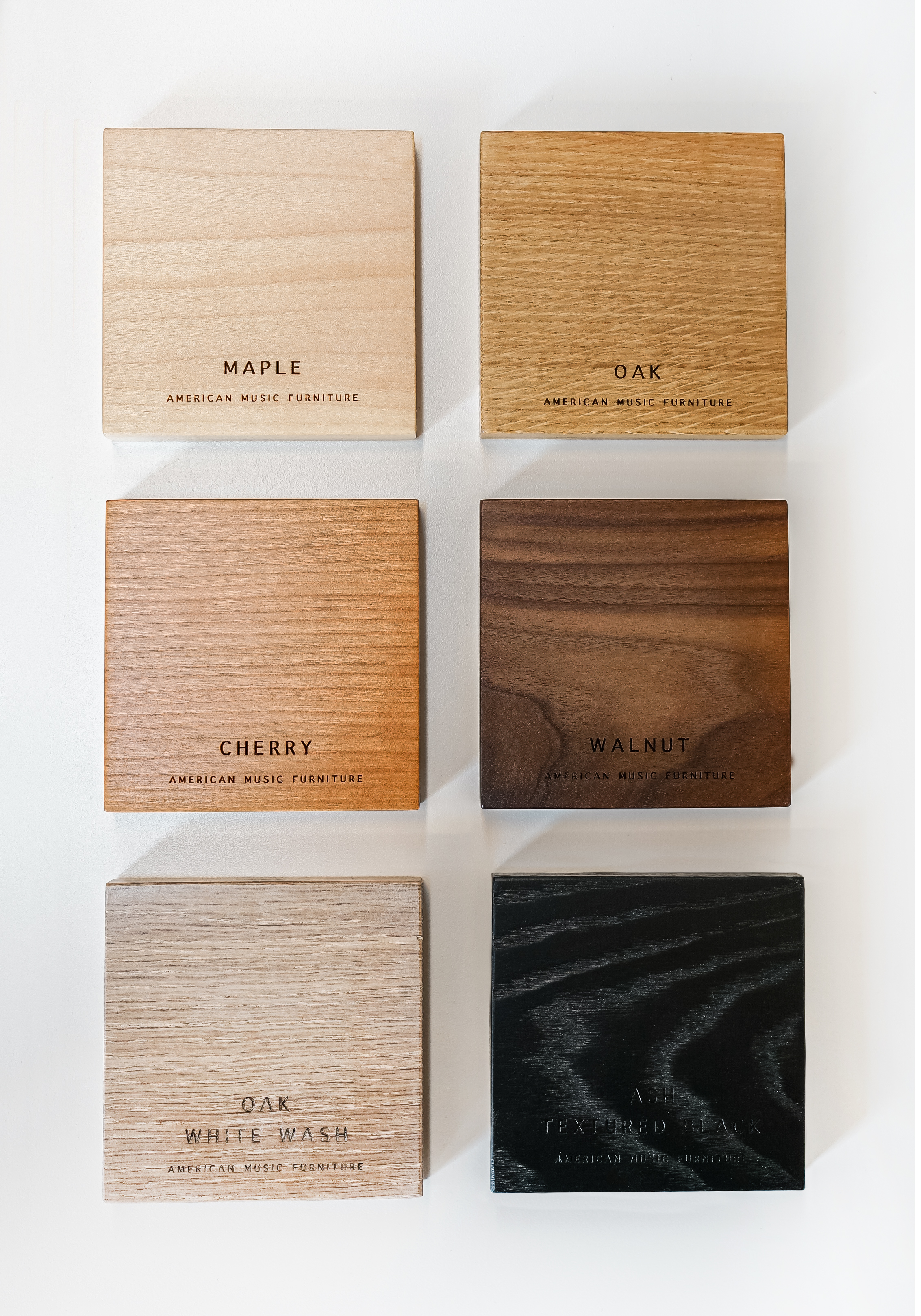 Wood Sample Kit - American Music Furniture