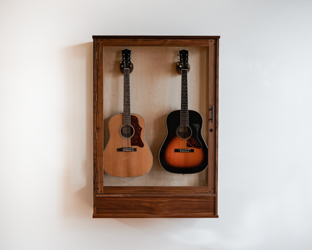 Guitar Display Cases - American Music Furniture