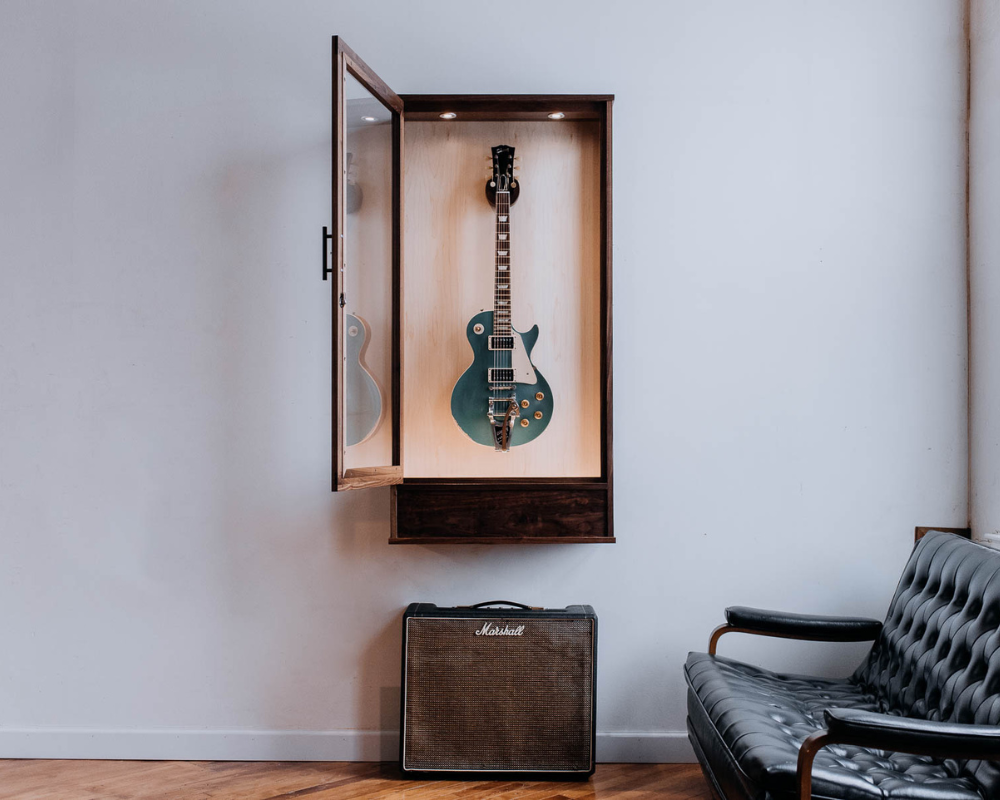 Guitar Display Cases - American Music Furniture