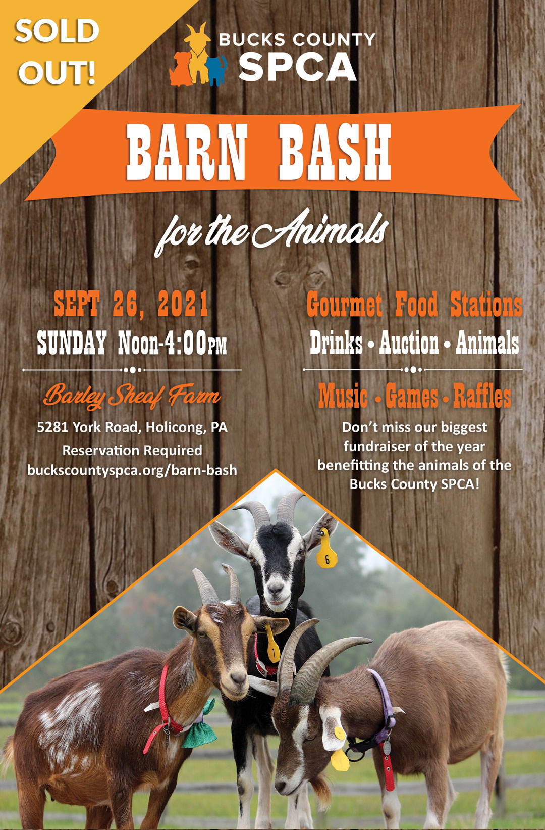 Barn Bash 2021 - Bucks County SPCA