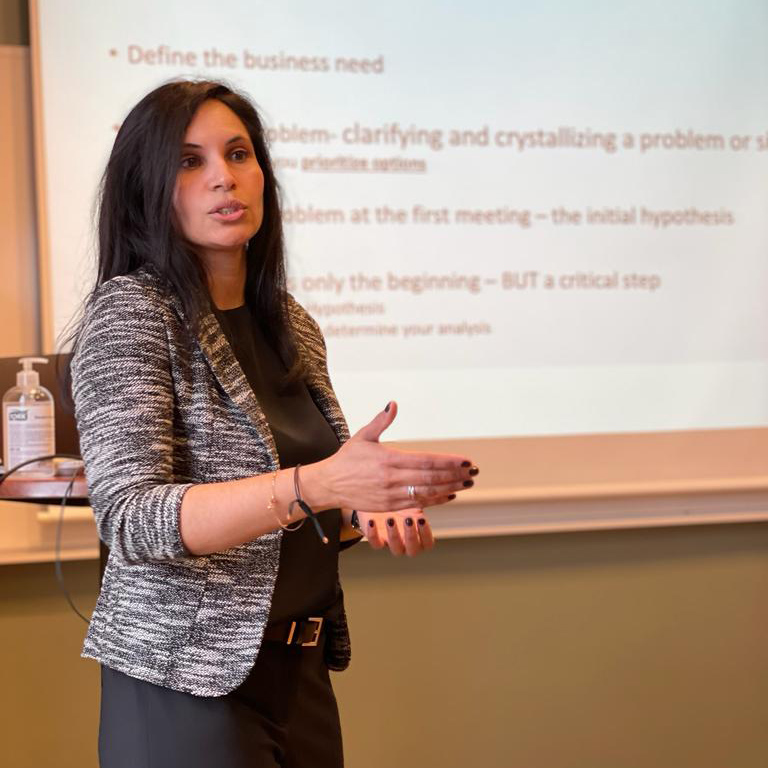 Speaking - Bella Rushi