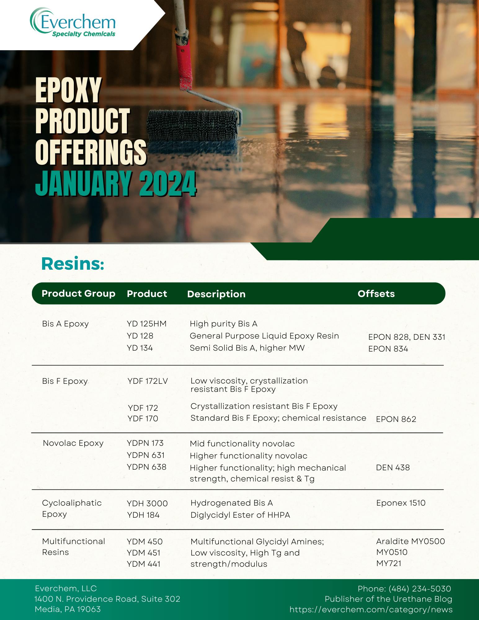 Epoxies - Everchem Specialty Chemicals