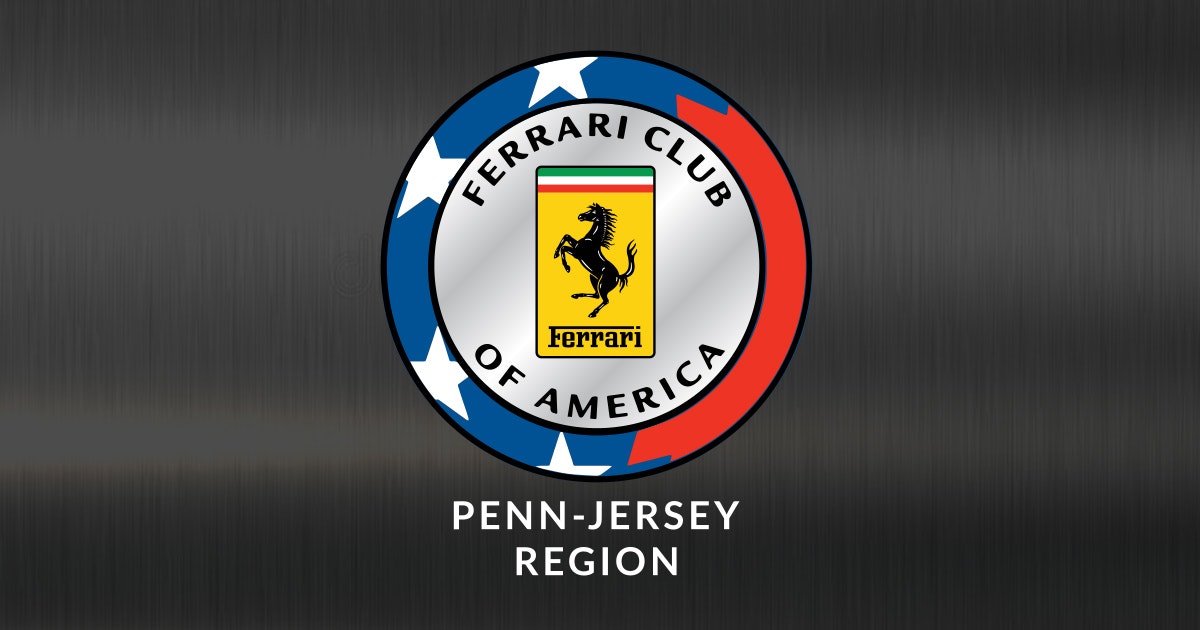 Upcoming Events – Ferrari Club of America – Penn-Jersey Region