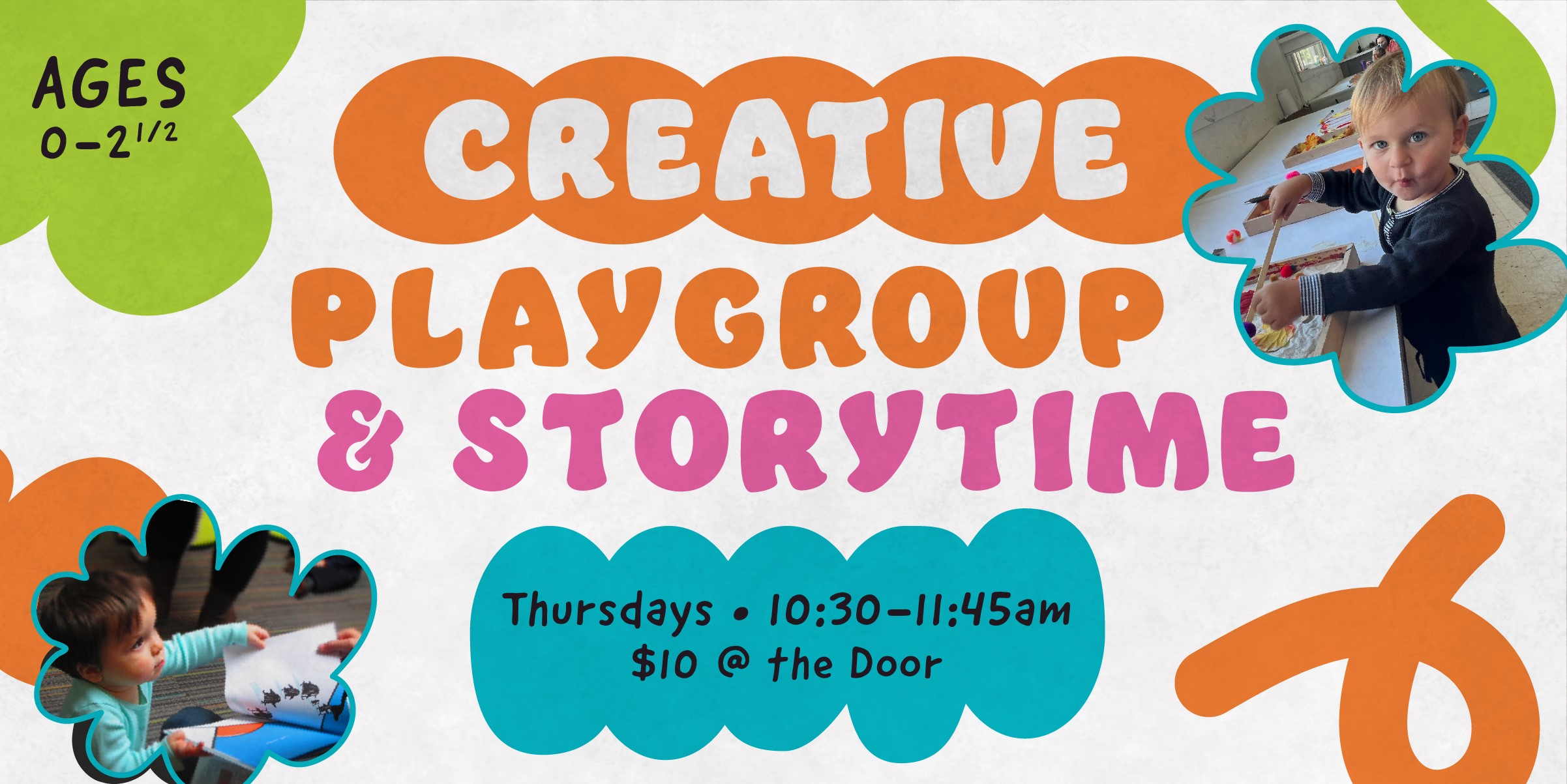 Creative Playgroup + Story Time - Philly Art Center