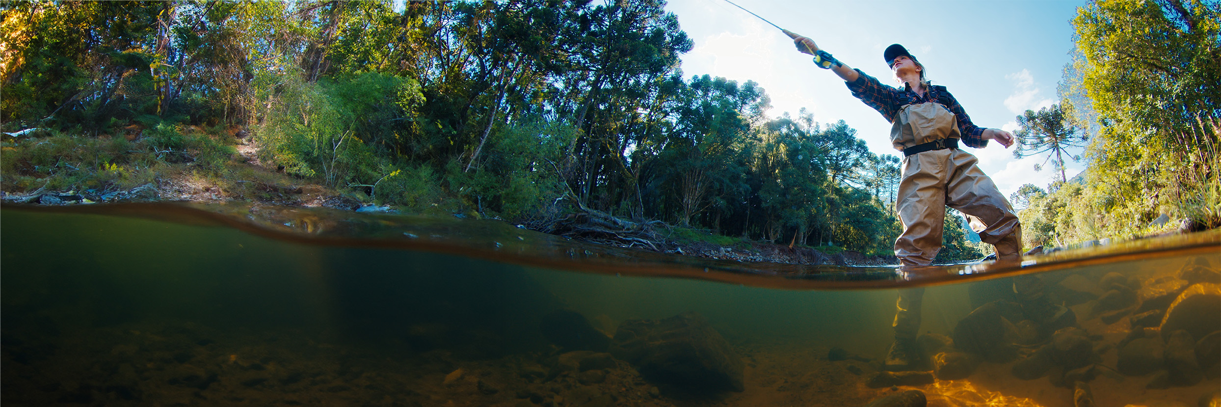 Walk and Wade Trips - Parks Fly Shop