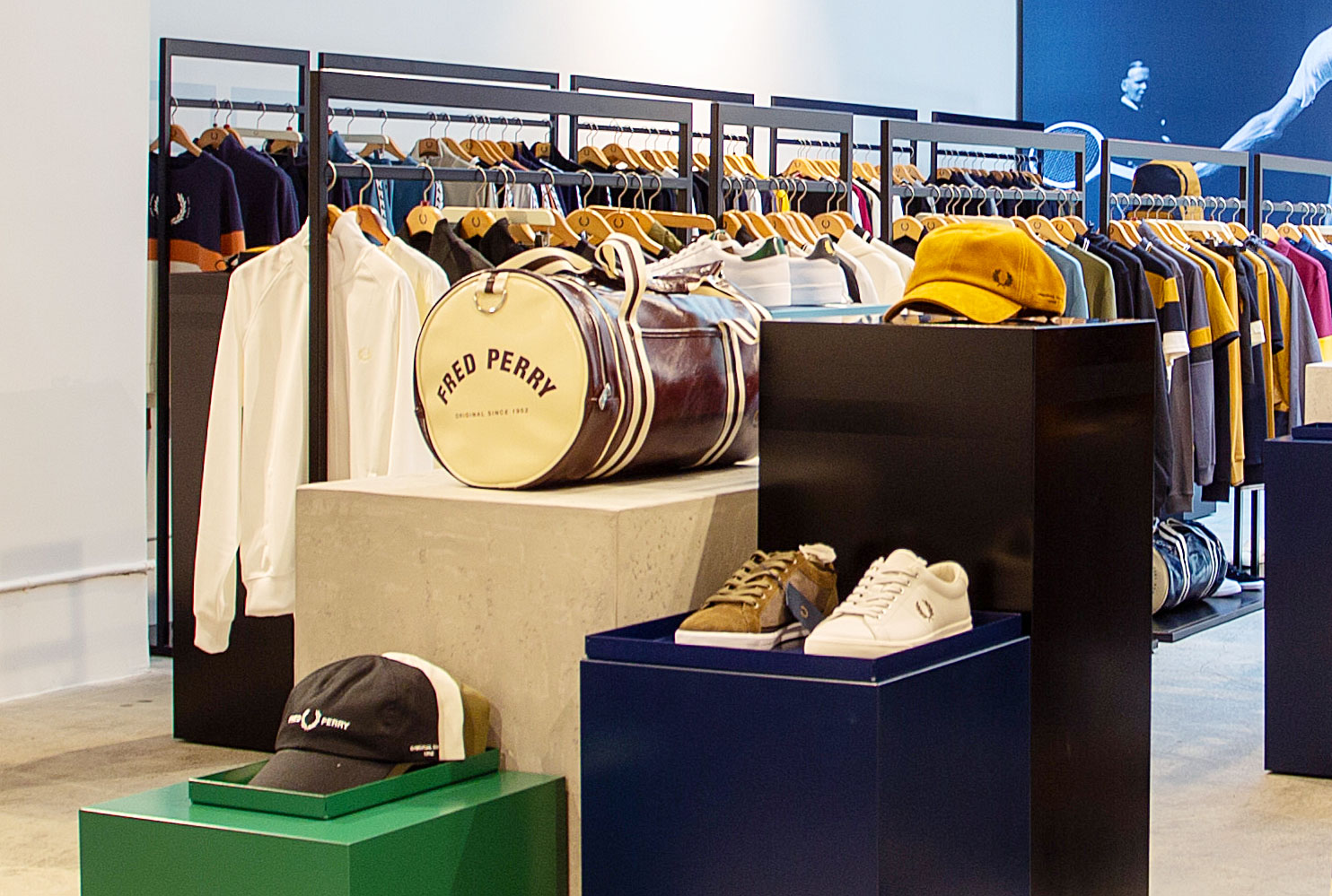 Sinvin Serves Up The Perfect Hudson Square Showroom For Fred Perry