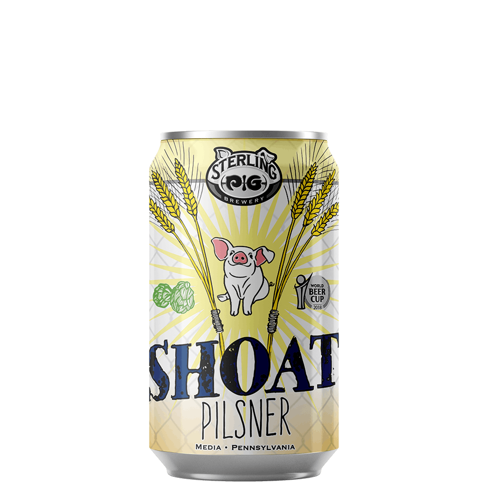 Shoat Pilsner - Sterling Pig Brewery