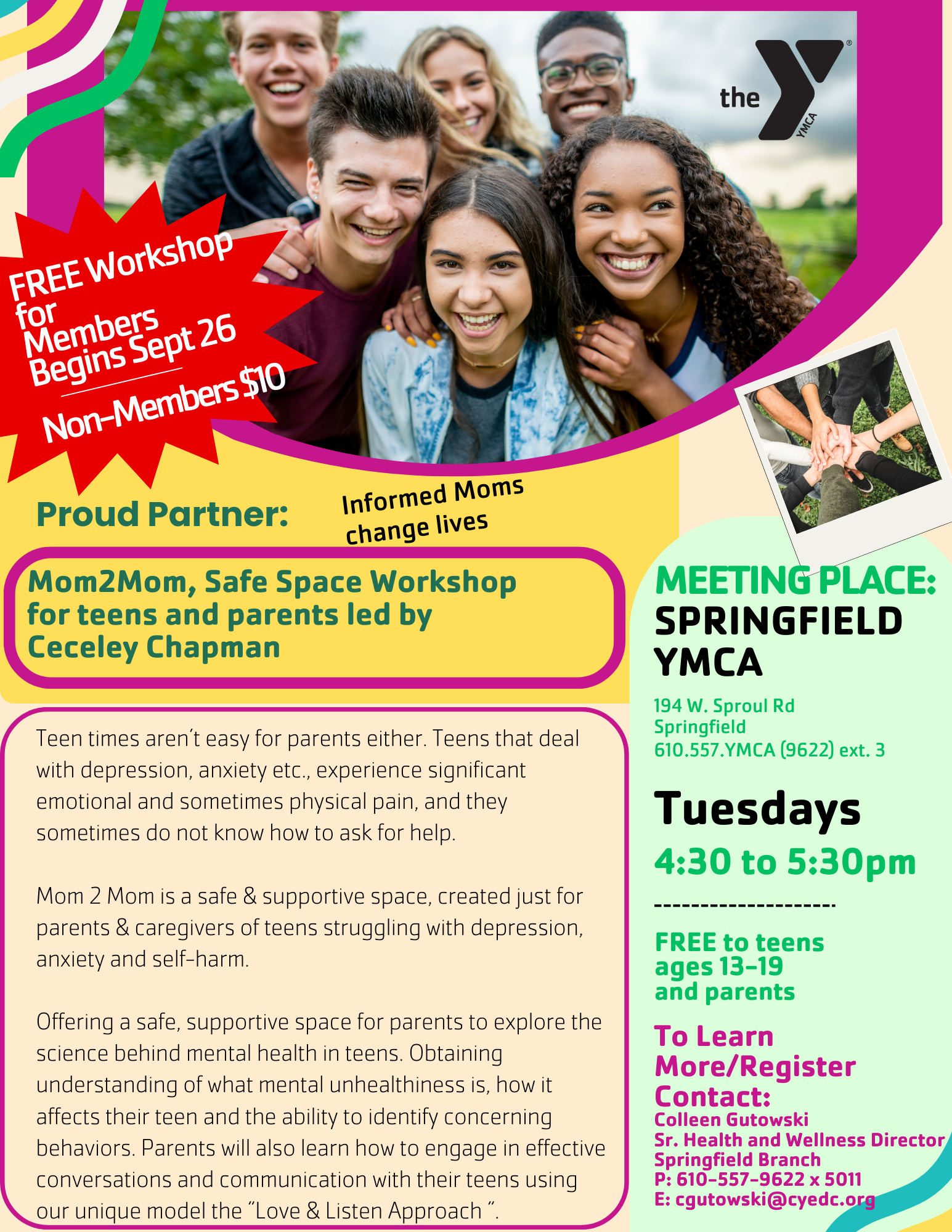 Upcoming Events - Community YMCA