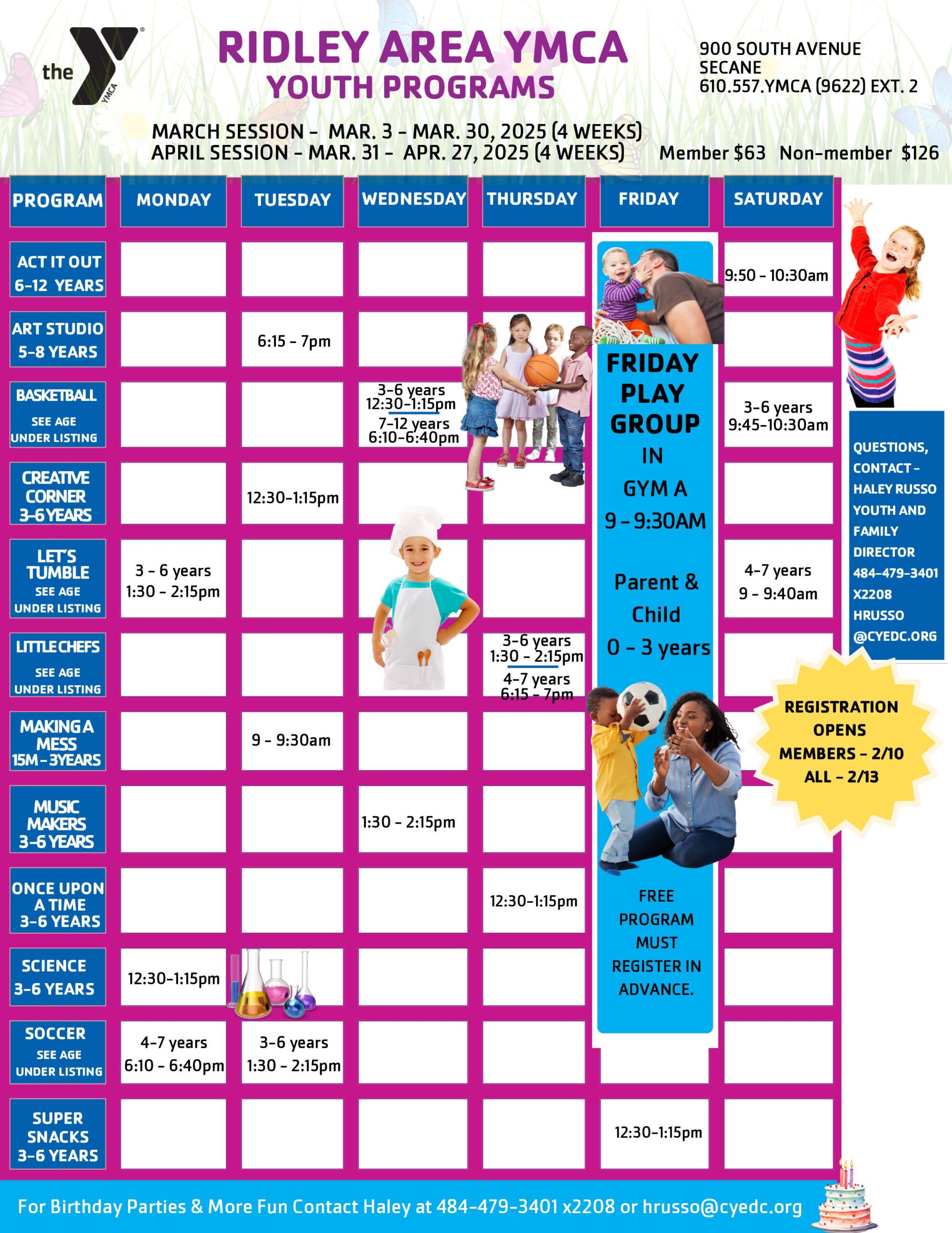 Youth Programs - Community YMCA