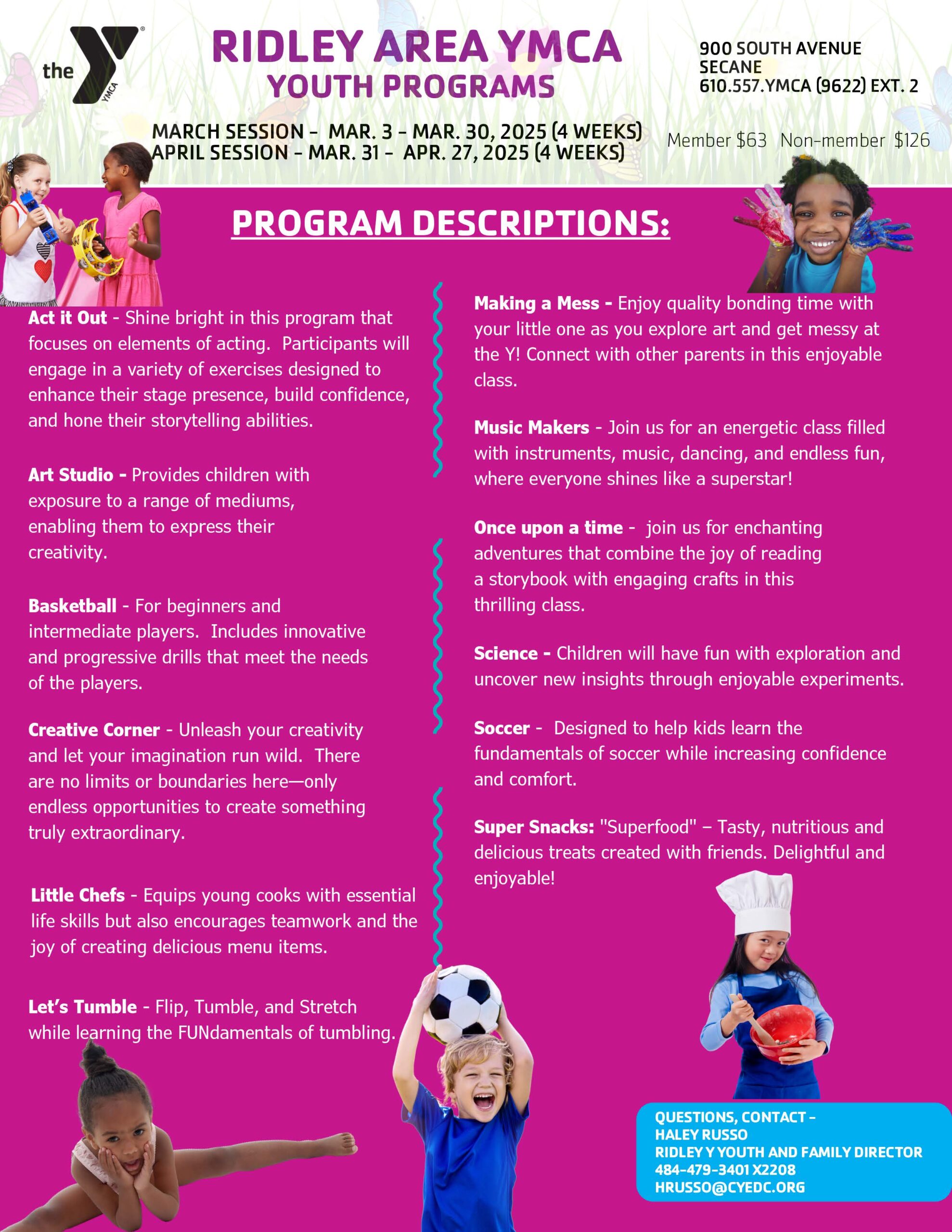 Youth Programs - Community YMCA