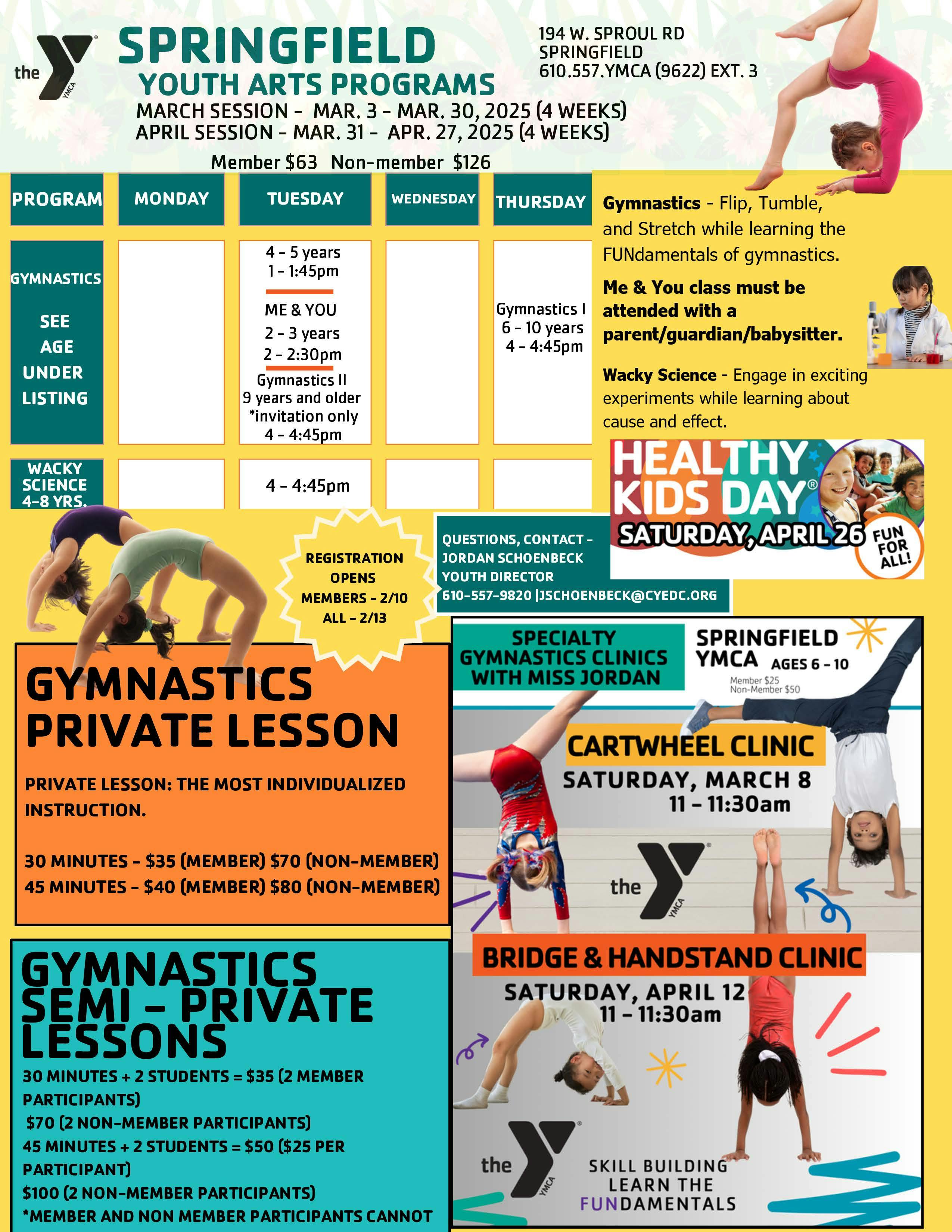 Youth Programs - Community YMCA